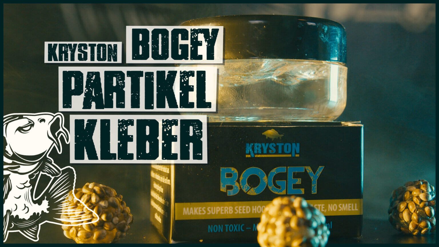 Hakenköder im Handumdrehen - KRYSTON Bogey PARTIKELKLEBER