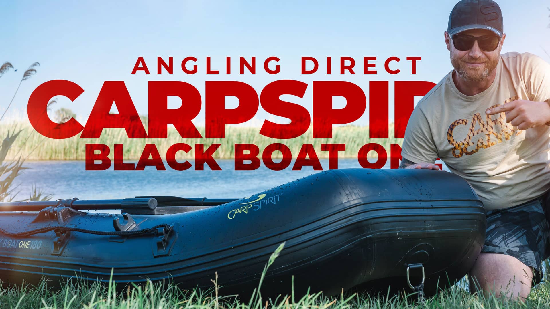 Das ultimative Boot für Karpfenangler: CARP SPIRIT BLACK BOAT ONE